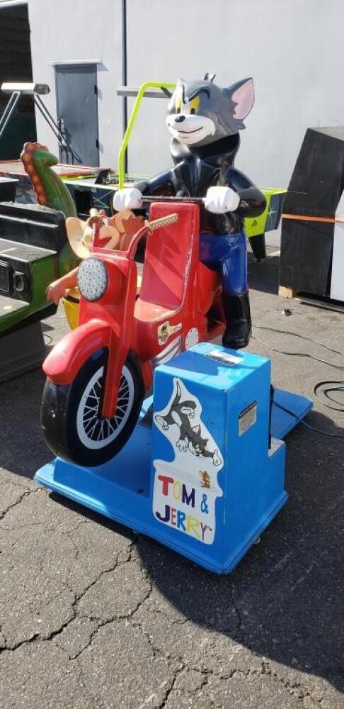 KIDDIE RIDE TOM & JERRY MOTORCYCLE RIDE