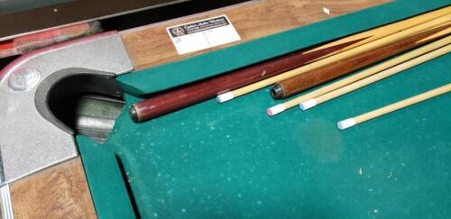 POOL TABLE 7' VALLEY SLATE TOP COIN OP