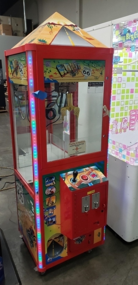 ROUTE 66 S&B CANDY CLAW CRANE MACHINE