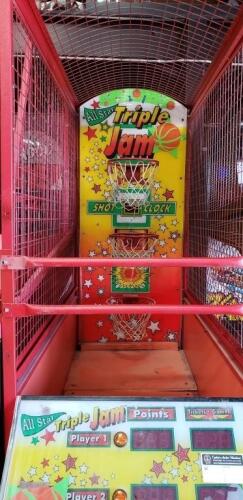 TRIPLE JAM BASKETBALL TICKET REDEMPTION GAME