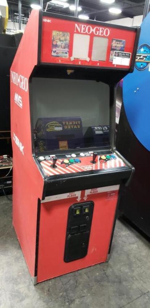 NEO GEO DEDICATED UPRIGHT SNK ARCADE GAME CAB
