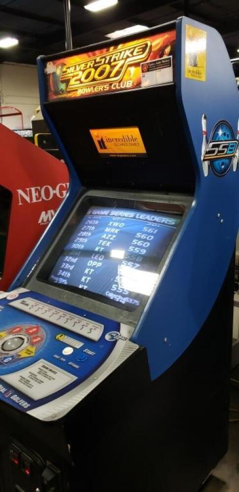 SILVER STRIKE BOWLING 2007 DEDICATED ARCADE GAME