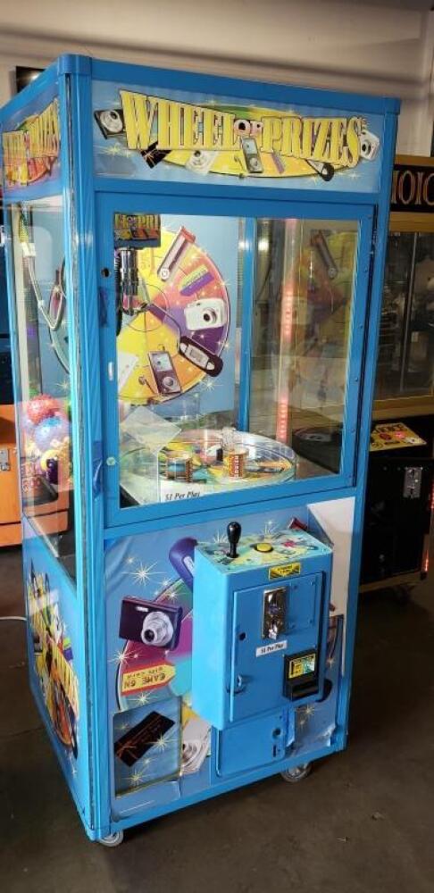 30 WHEEL OF PRIZES CLAW STYLE PRIZE GAME