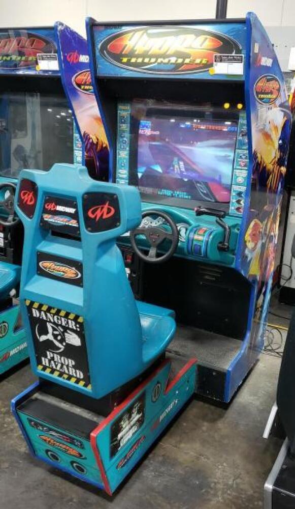 HYDRO THUNDER RACING SITDOWN DRIVER ARCADE GAME #1