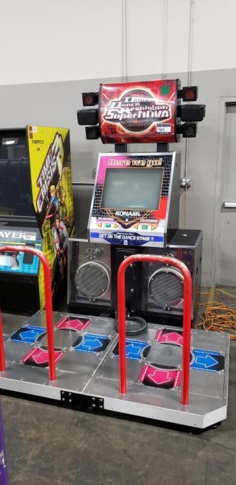 DDR SUPER NOVA DANCE ARCADE GAME KONAMI