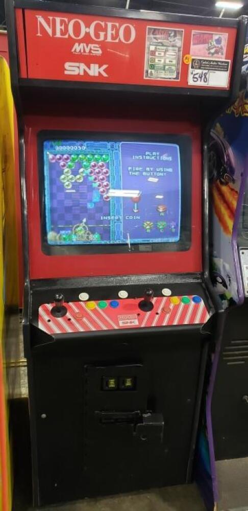 NEO GEO 1 SLOT SNK UPRIGHT ARCADE #3