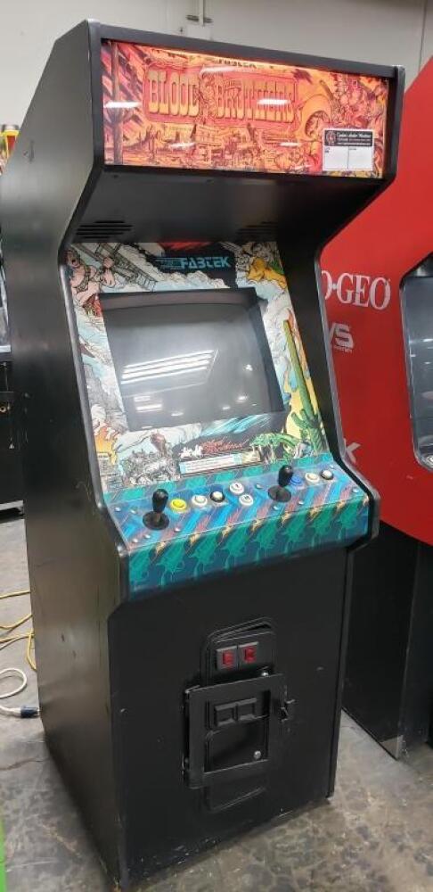 BLOOD BROTHERS 19 UPRIGHT ARCADE GAME