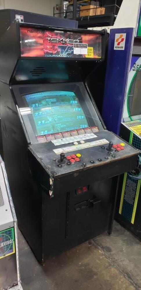 TEKKEN TAG UPRIGHT FIGHTER ARCADE GAME NAMCO
