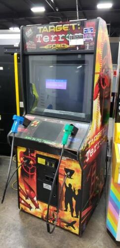 TARGET TERROR UPRIGHT SHOOTER ARCADE CABINET