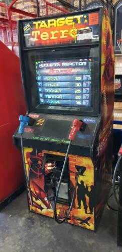 TARGET TERROR DEDICATED SHOOTER ARCADE GAME
