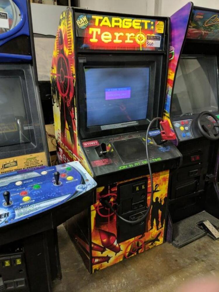 TARGET TERROR UPRIGHT SHOOTER ARCADE GAME #3