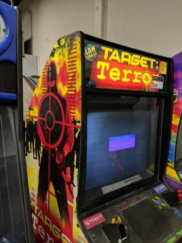 TARGET TERROR UPRIGHT SHOOTER ARCADE GAME #3