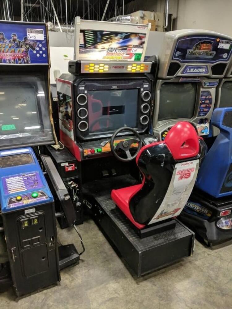 MAXIMUM TUNE 3 MIDNIGHT RUN RACING ARCADE NAMCO