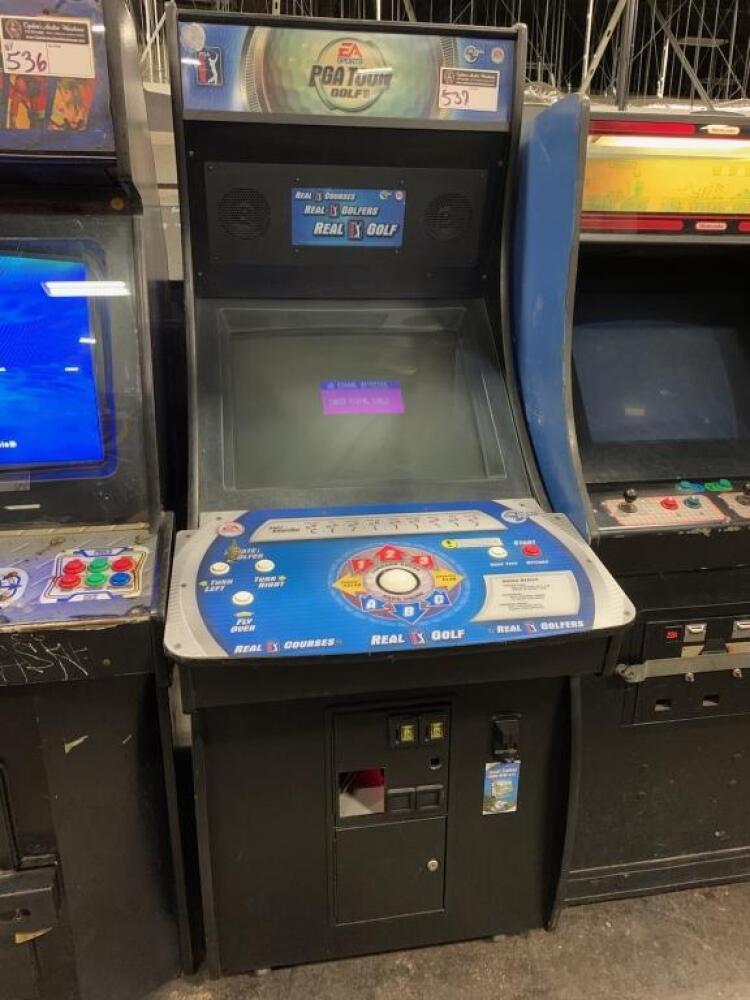 PGA TOUR GOLF UPRIGHT ARCADE GAME