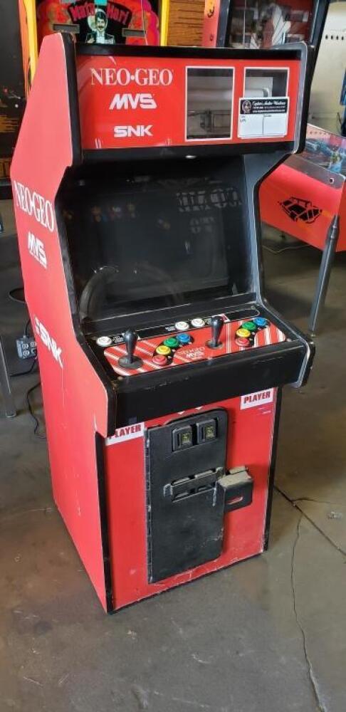 NEO GEO MINI CAB SNK 2 SLOT ARCADE GAME**REVISED INSPECTION****