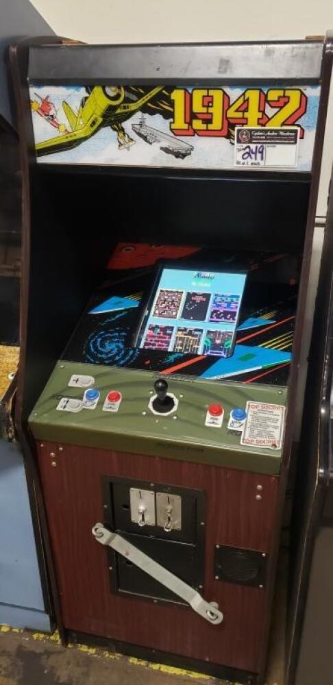 60 IN 1 MULTICADE 1942 UPRIGHT ARCADE GAME