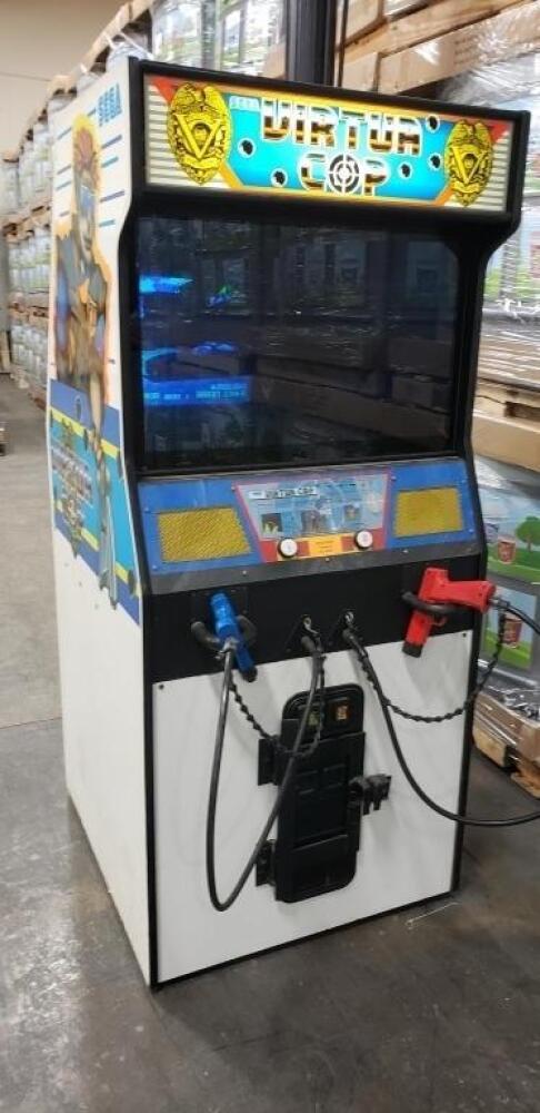 VIRTUA COP CLASSIC SEGA SHOOTER ARCADE GAME