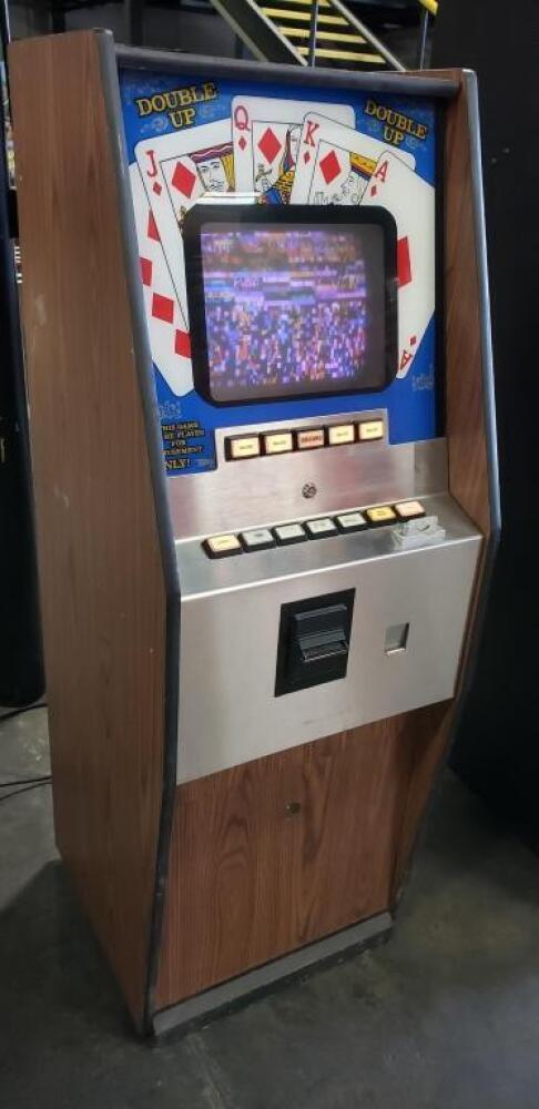 DOUBLE UP POKER UPRIGHT GAME MACHINE