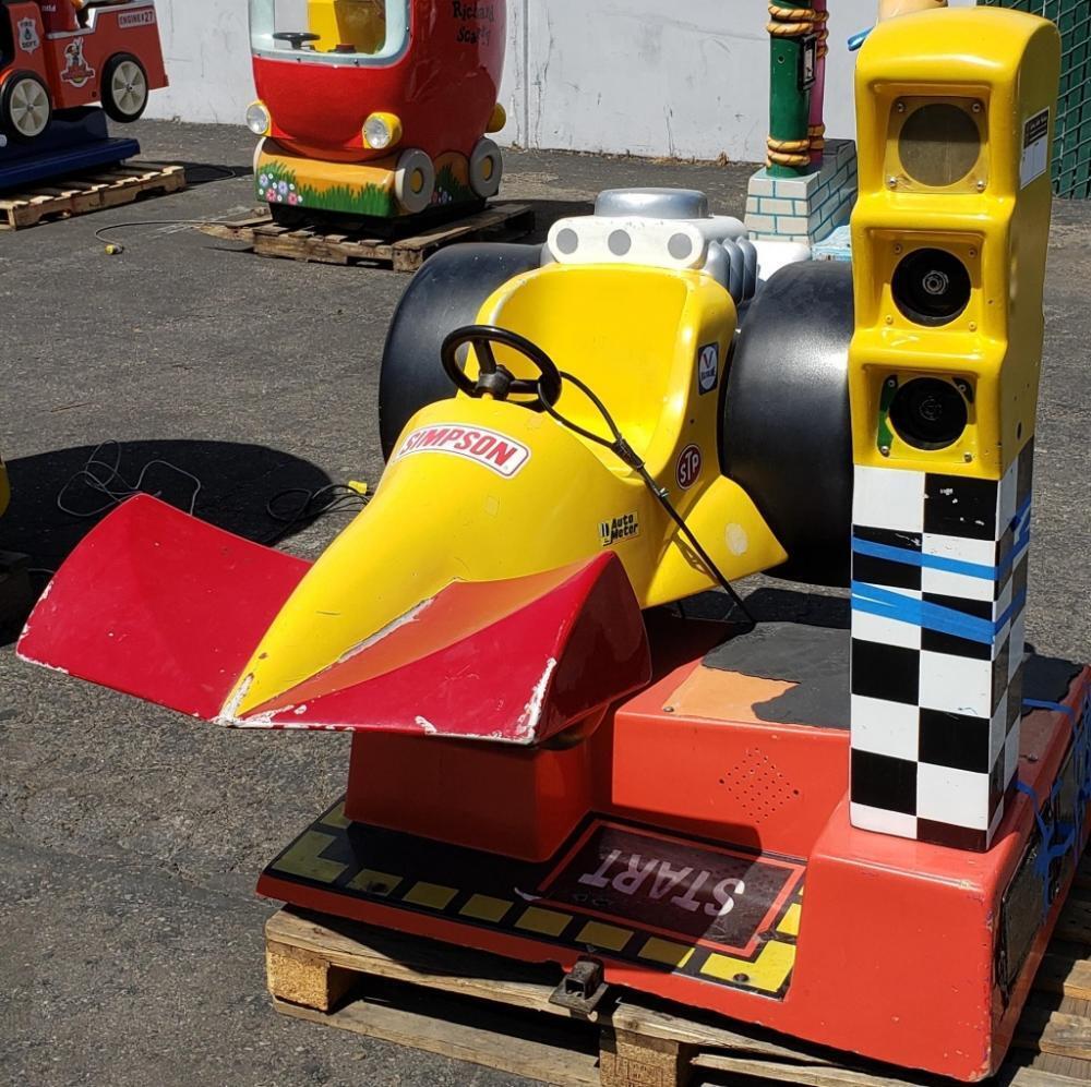 KIDDIE RIDE DRAG RACER HOT ROD CAR PROJECT