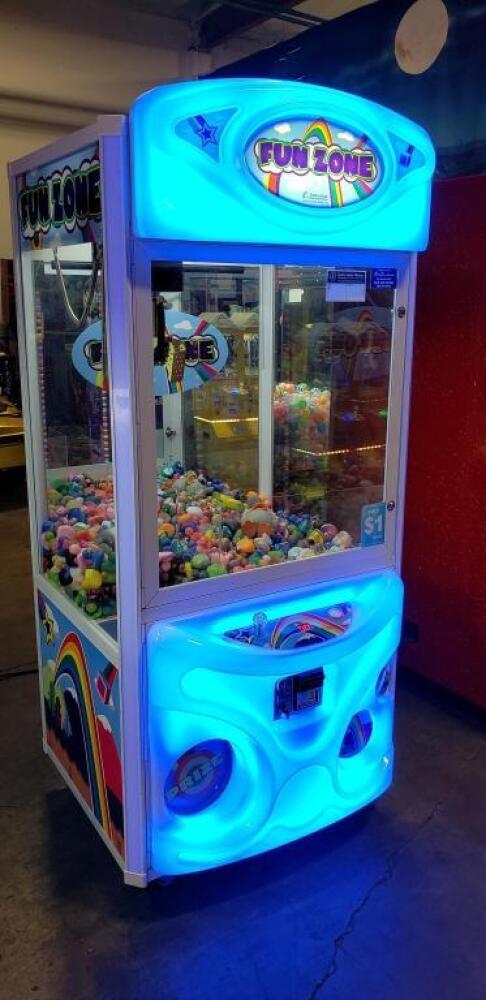 30 FUN ZONE PLUSH TOY PRIZE CRANE MACHINE C2C