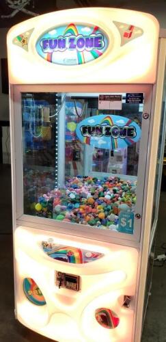 30 FUN ZONE PLUSH TOY PRIZE CRANE MACHINE C2C