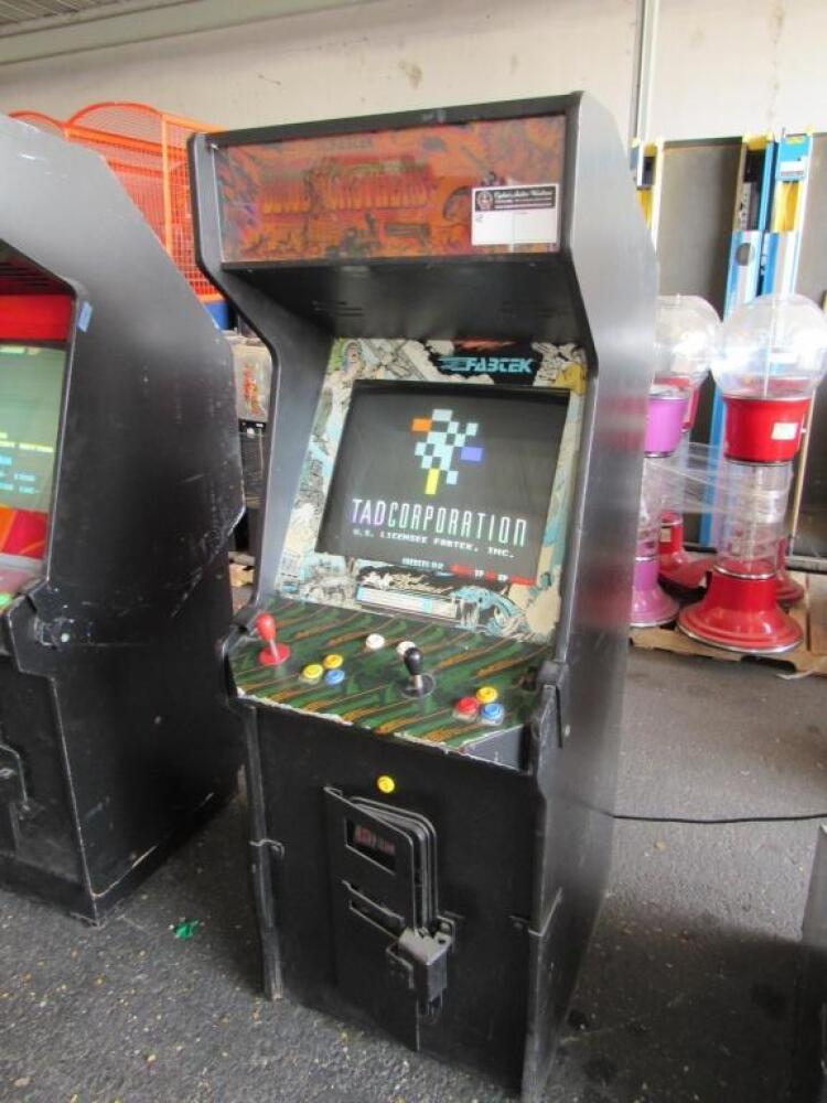 BLOOD BROTHERS FABTEK 25 UPRIGHT ARCADE GAME