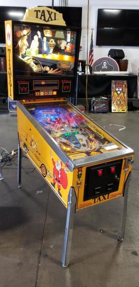 TAXI MARILYN PINBALL MACHINE WILLIAMS 1988