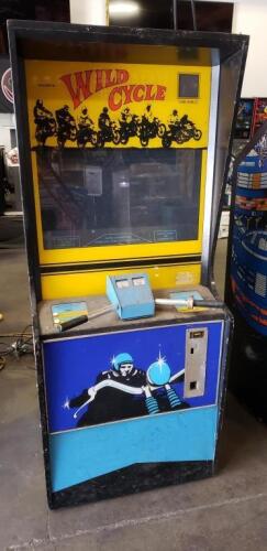 WILD CYCLE by ALLIED ELECTRO MECH ARCADE GAME