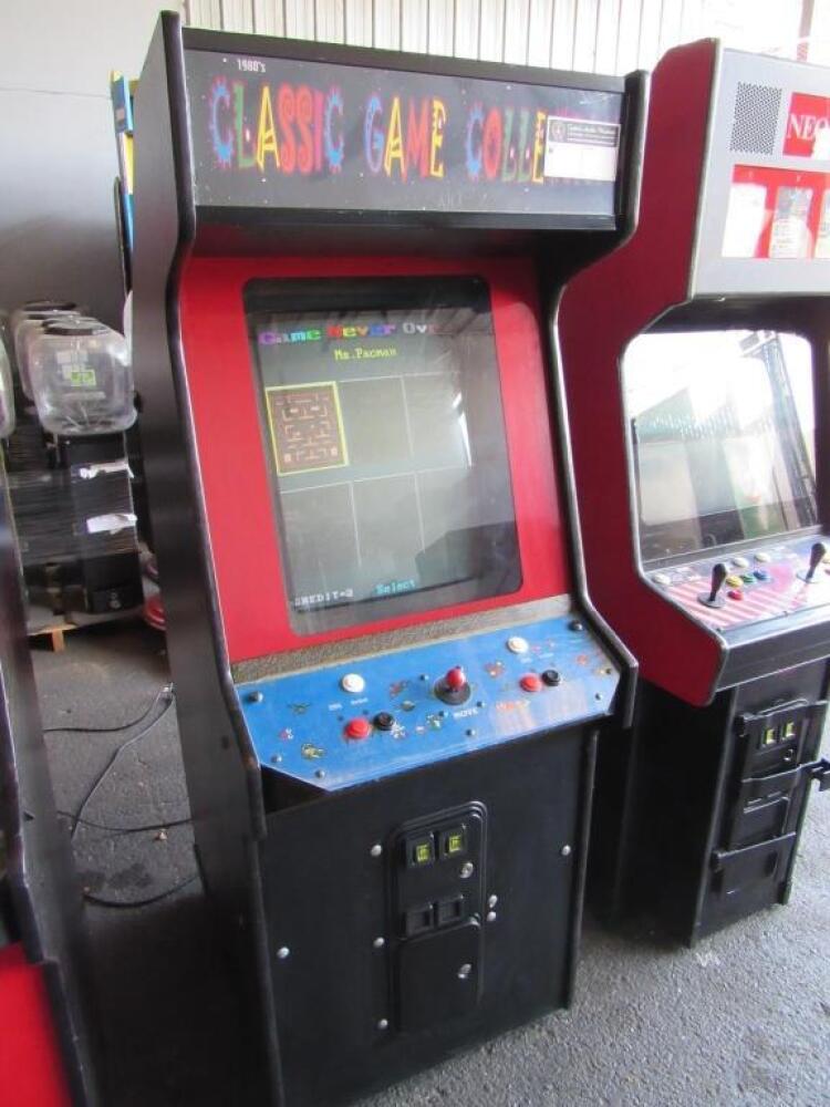 CLASSIC MULTICADE UPRIGHT ARCADE GAME