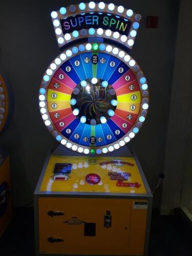 SUPER SPIN DX TICKET REDEMPTION GAME