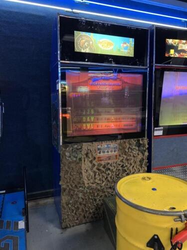 TURKEY HUNTING USA BARREL PODIUM ARCADE GAME