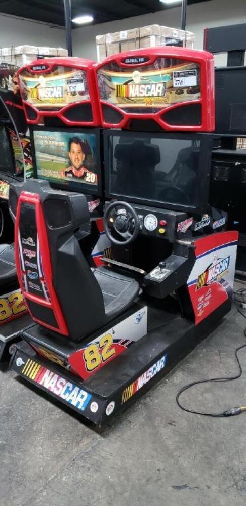 NASCAR RACING 32 LCD SITDOWN RACE ARCADE GAME