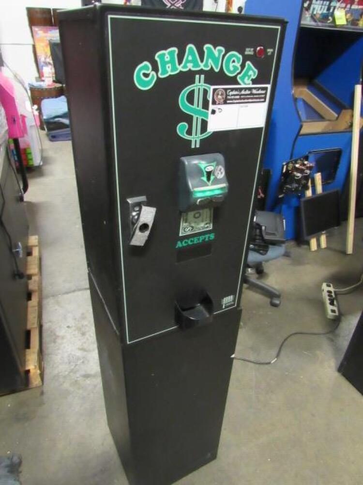 AC2000 DOLLAR BILL COIN CHANGER MACHINE