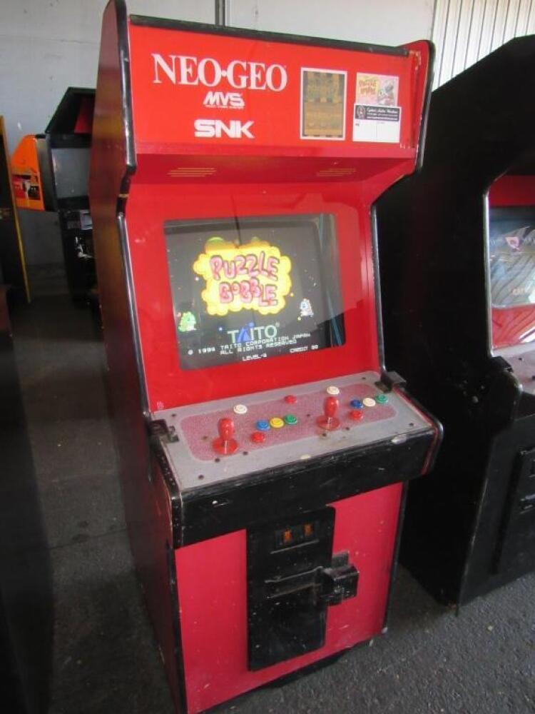 NEO GEO 2 SLOT SNK 25 UPRIGHT ARCADE GAME