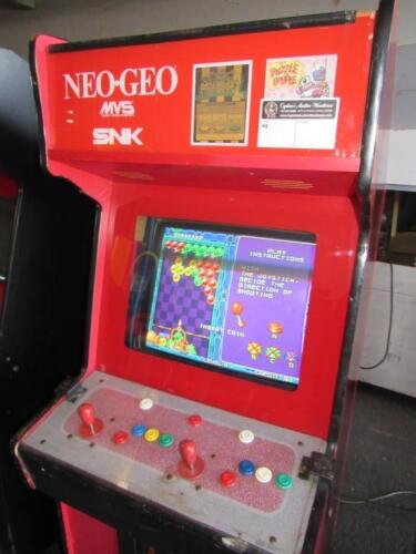 NEO GEO 2 SLOT SNK 25 UPRIGHT ARCADE GAME