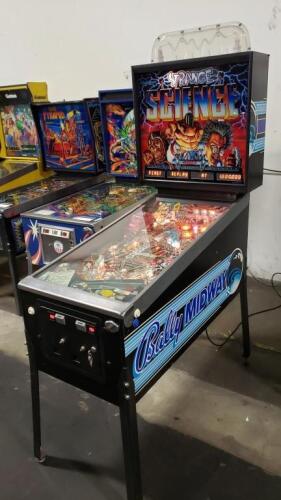 STRANGE SCIENCE PINBALL MACHINE BALLY 1986