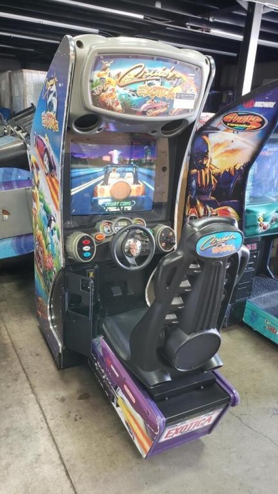 CRUISIN EXOTICA SITDOWN RACING ARCADE GAME