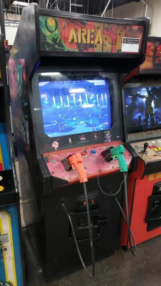 AREA 51 ATARI SHOOTER UPRIGHT ARCADE GAME HY