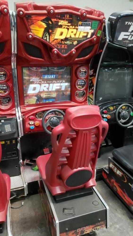 DRIFT FAST & FURIOUS SITDOWN RACING ARCADE GAME #1