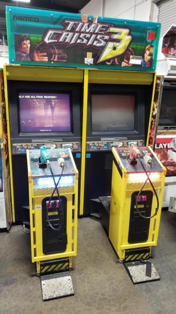 TIME CRISIS 3 TWIN SHOOTER ARCADE GAME NAMCO #2