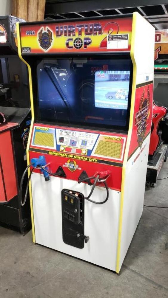 VIRTUA COP 2 SHOOTER SEGA ARCADE GAME