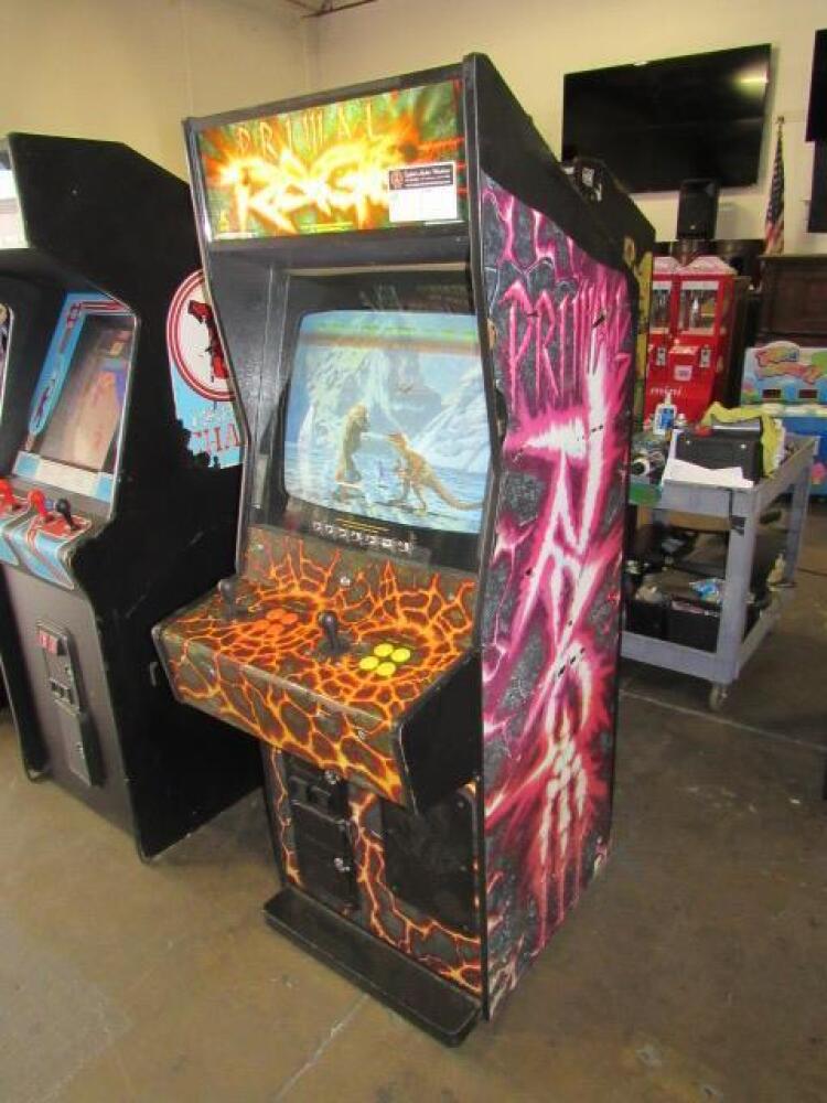 PRIMAL RAGE DEDICATED CLASSIC ATARI ARCADE GAME
