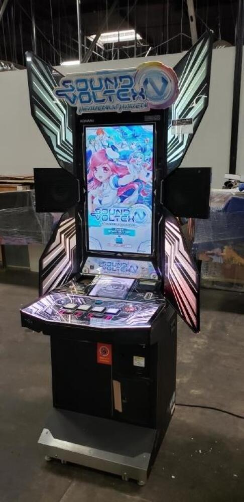 SOUND VOLTEX UPRIGHT RHYTHM MUSIC ARCADE GAME