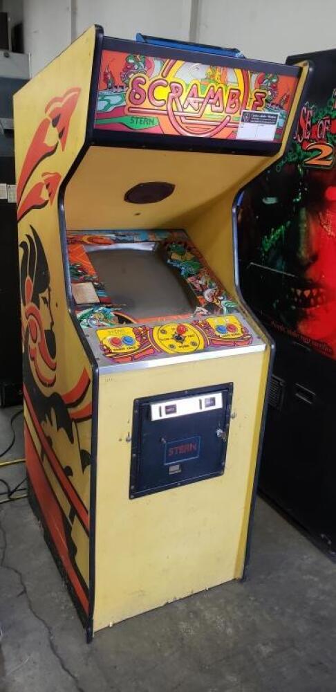 SCRAMBLE UPRIGHT CLASSIC ARCADE GAME STERN