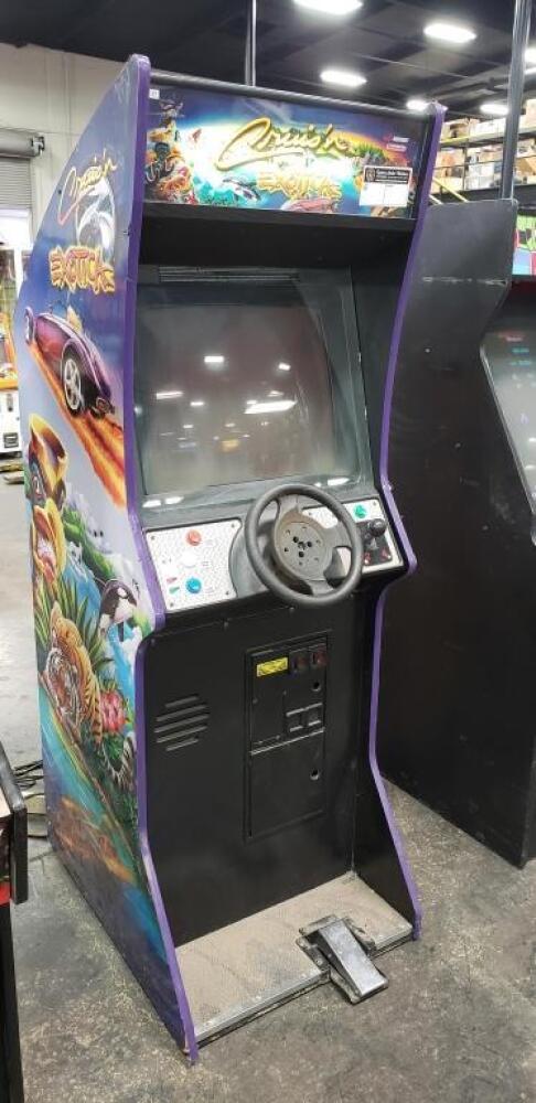 CRUISIN EXOTICA UPRIGHT DRIVER ARCADE GAME