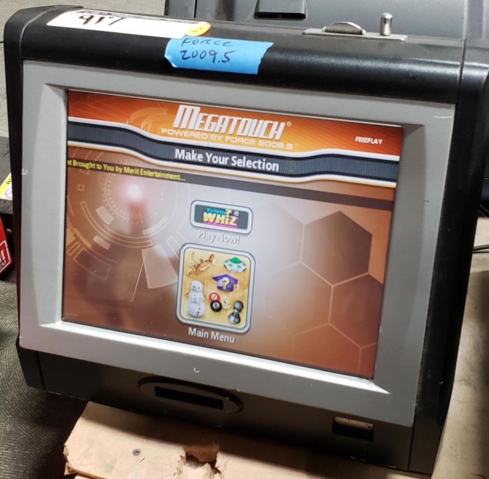 MEGATOUCH FORCE 2009 COUNTER TOP ARCADE GAME #2