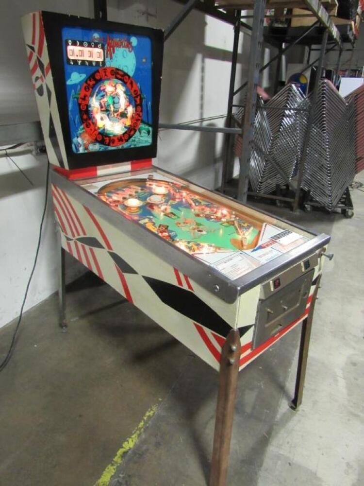 AQUARIUS PINBALL MACHINE GOTTLIEB CLASSIC 1970