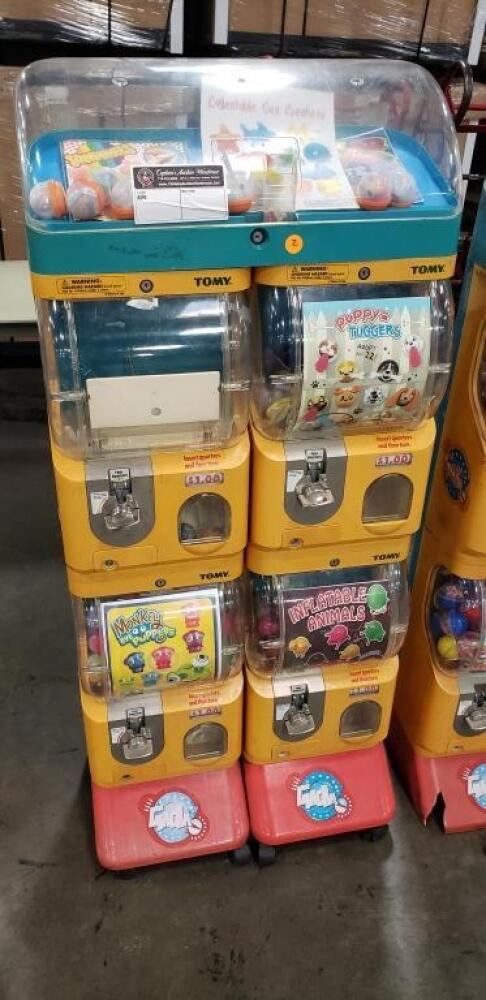 TOMY GACHA DUAL COLUMN CAPSULE VENDING MACHINE #2