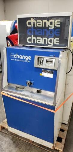 ROWE BC25MC DOLLAR BILL COIN CHANGER MACHINE