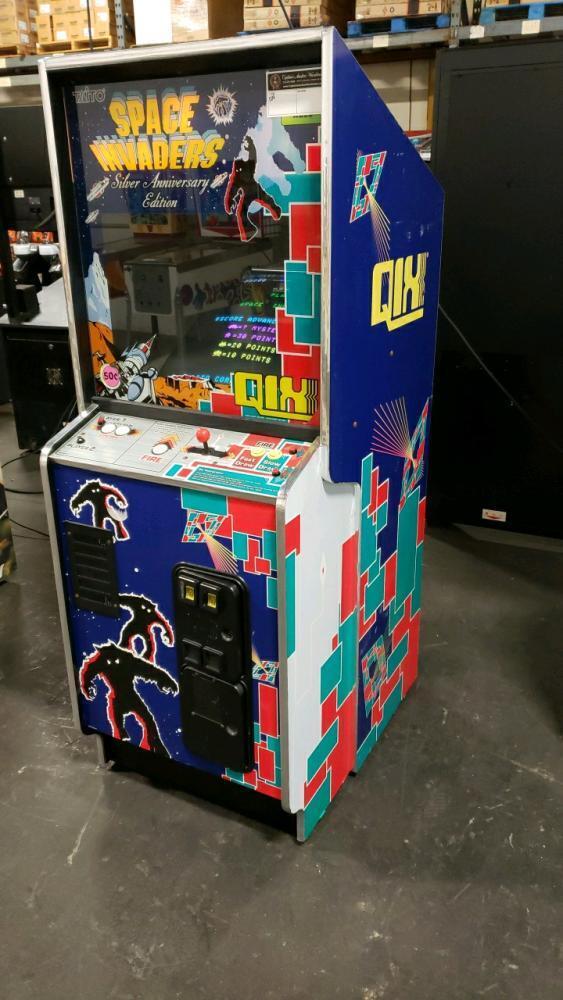 SPACE INVADERS QIX SILVER ANNIVERSARY ARCADE GAME